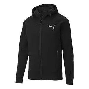 PUMA Evostripe Logo Zipper Hooded Jacket