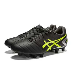 Asics Ds Light Low Top Athletic Shoes - Black/safety Yellow