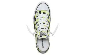 CONVERSE Chuck Taylor All Star Low Top Woven Sneakers - Yellow/black