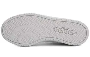 Adidas Hoops 2.0 Embroidered Sneakers - White