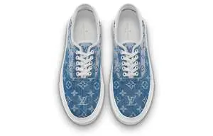 LOUIS VUITTON Trocadero Sneakers Denim Monogram