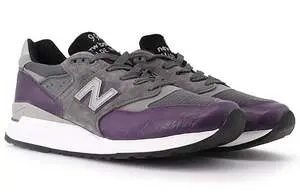 NEW BALANCE 998 Made In Usa - Grey/purple