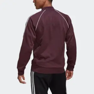 Adidas Originals Adicolor Classics Primeblue Sst Track Jacket - Shadow Maroon/white