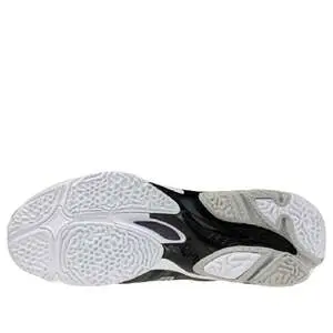 Mizuno Wave Lightning Elite Wide Athletic Sneakers - Black/white