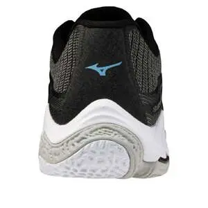 Mizuno Wave Lightning Elite Wide Athletic Sneakers - Black/white