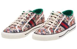 Gucci Tennis 1977 Floral Low Top Sneakers - Multi-color