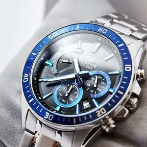 Casio Edifice Stainless Steel Chronograph Watch