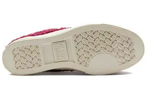 CONVERSE Retro Sherpa Low Top Sneakers - Red