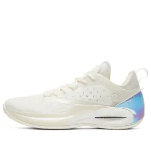PEAK Aw2 Andrew Wiggins Lace-up Athletic Sneakers - Beige