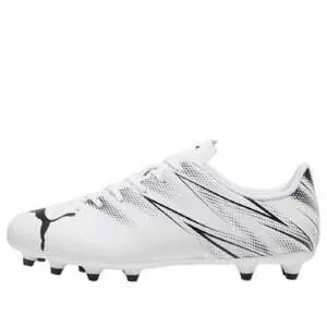PUMA Attacanto Fg/ag Soccer Cleats - White/black