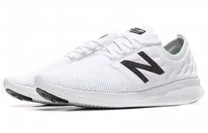 NEW BALANCE Athletic Lace Up Sneakers - White
