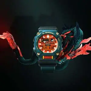 Casio G-shock Analog-digital Watch - Dark Green