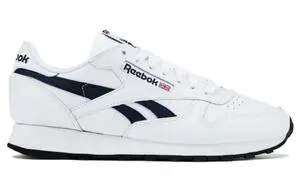REEBOK Classic Leather Sneakers - Cloud White/vector Navy/core Black