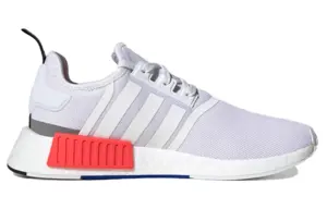 Adidas Originals Nmd_r1 Sneakers - Cloud White/core Black/bright Red