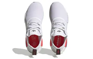 Adidas Originals Nmd_r1 Sneakers - Cloud White/core Black/bright Red