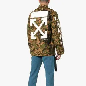 Off-White Camouflage Field Jacket