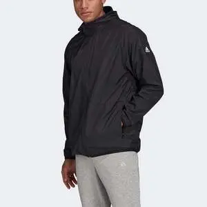 Adidas Brd Jkt Solid Color Sports Hooded Jacket