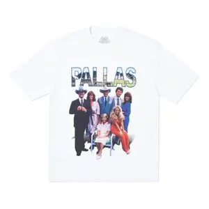 PALACE Pallas Character" Printed Short Sleeve T-shirt - White