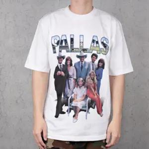 PALACE Pallas Character" Printed Short Sleeve T-shirt - White