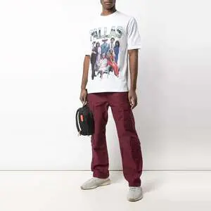 PALACE Pallas Character" Printed Short Sleeve T-shirt - White