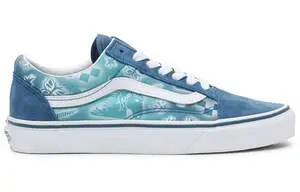 VANS Old Skool Sneakers - Blue/white