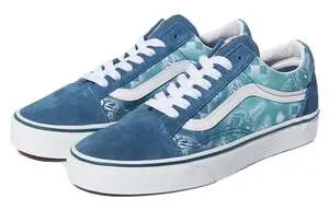 VANS Old Skool Sneakers - Blue/white