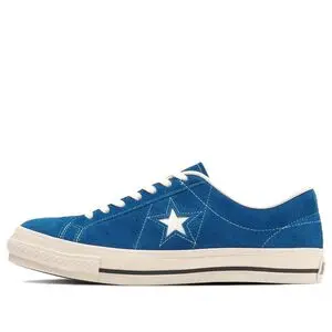 CONVERSE One Star J Suede Sneakers - Blue/white