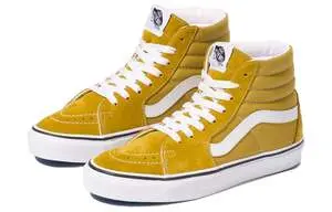 VANS Sk8-hi High Top Sneakers - Yellow