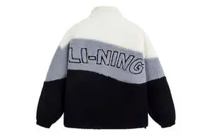 LI-NING Embroidered Color Block Polar Fleece Jacket - Multi-color