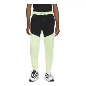 Nike Tech Fleece Jogger Pants 'lime Ice Black - Lime Ice/black