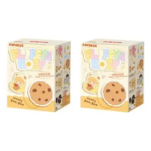 POP MART Pop Bean Fluffy And Cozy Fridge Magnet Blind Box - Multi-color