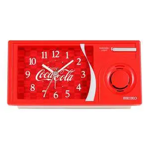 SEIKO X Coca Cola Music Alarm Clock - Red