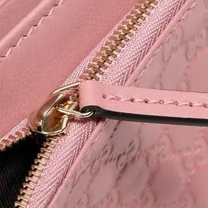 Gucci Embossed Leather Shoulder Bag