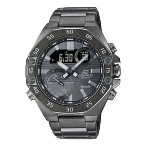 Casio Edifice Chronograph Watch With Stainless Steel Band - Grey