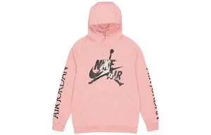 JORDAN Alphabet Logo Pullover Hooded Fleece