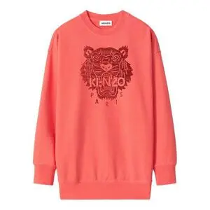 Kenzo Logo Pullover Hoodie - Red