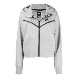 Nike Tech Fleece Windrunner Hooded Jacket - Grey