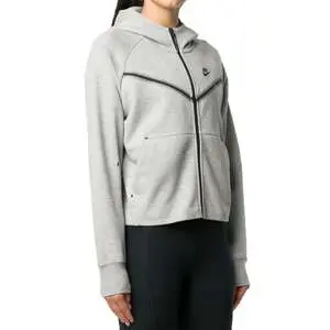 Nike Tech Fleece Windrunner Hooded Jacket - Grey