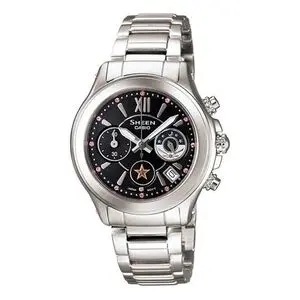 Casio Sheen Stainless Steel Analog Quartz Watch