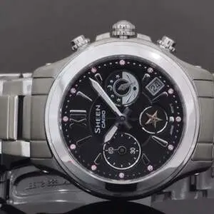 Casio Sheen Stainless Steel Analog Quartz Watch
