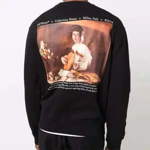 Off-White Fw21 Arrow Pattern Crewneck