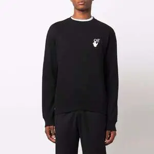 Off-White Fw21 Arrow Pattern Crewneck