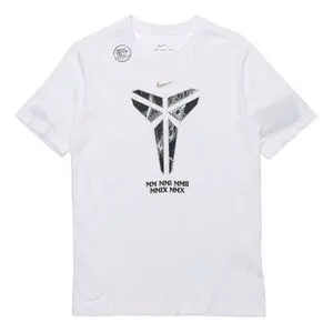 Nike Logo Printing Round Neck Pullover Casual Short Sleeve - White