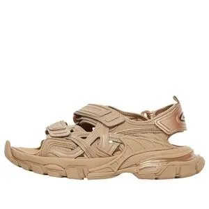 Balenciaga Track Sandals - Tan