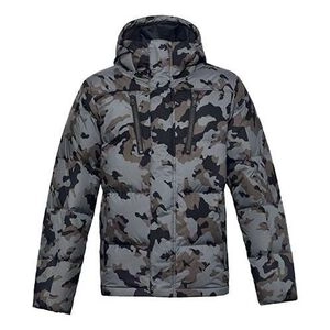 Under Armour Sportstyle Fleece Down Jacket - Black/grey