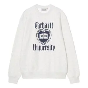 Carhartt Work In Progress University Graphic Sweatshirt - Gray