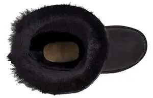 UGG Over The Knee Bailey Button Boots - Black