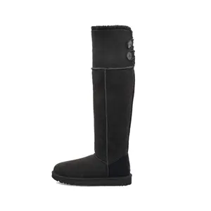 UGG UGG Over The Knee Bailey Button Boots Black