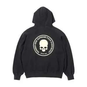Supreme Fw25 X Number Ine Hooded Sweatshirt - Black