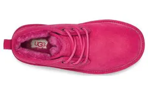 UGG Neumel Lace-up Ankle Boots - Rose Red